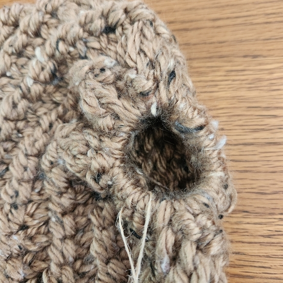 Hand Crafted | Accessories | Hand Made Womens Spiral Knit Messy Bun ...